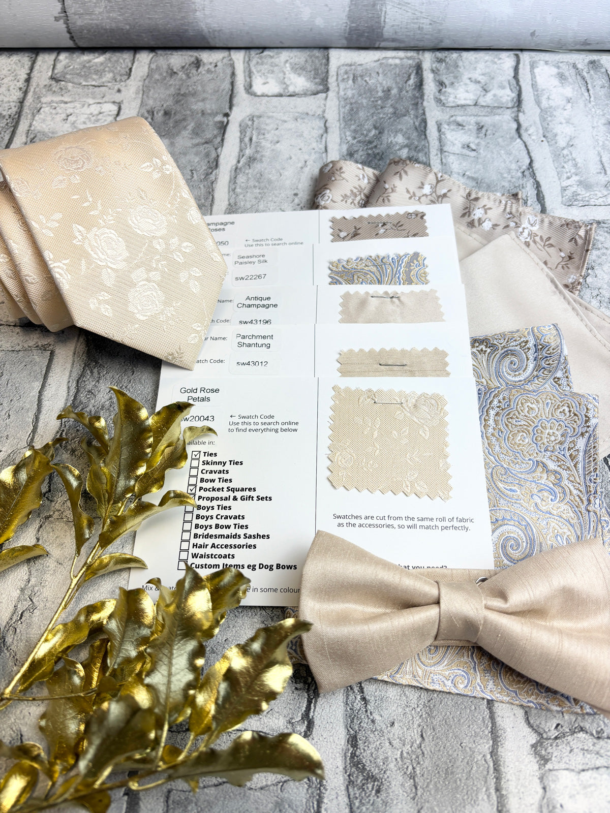 Neutral Wedding Ties | Beige & Taupe Formal Styling – Swagger & Swoon