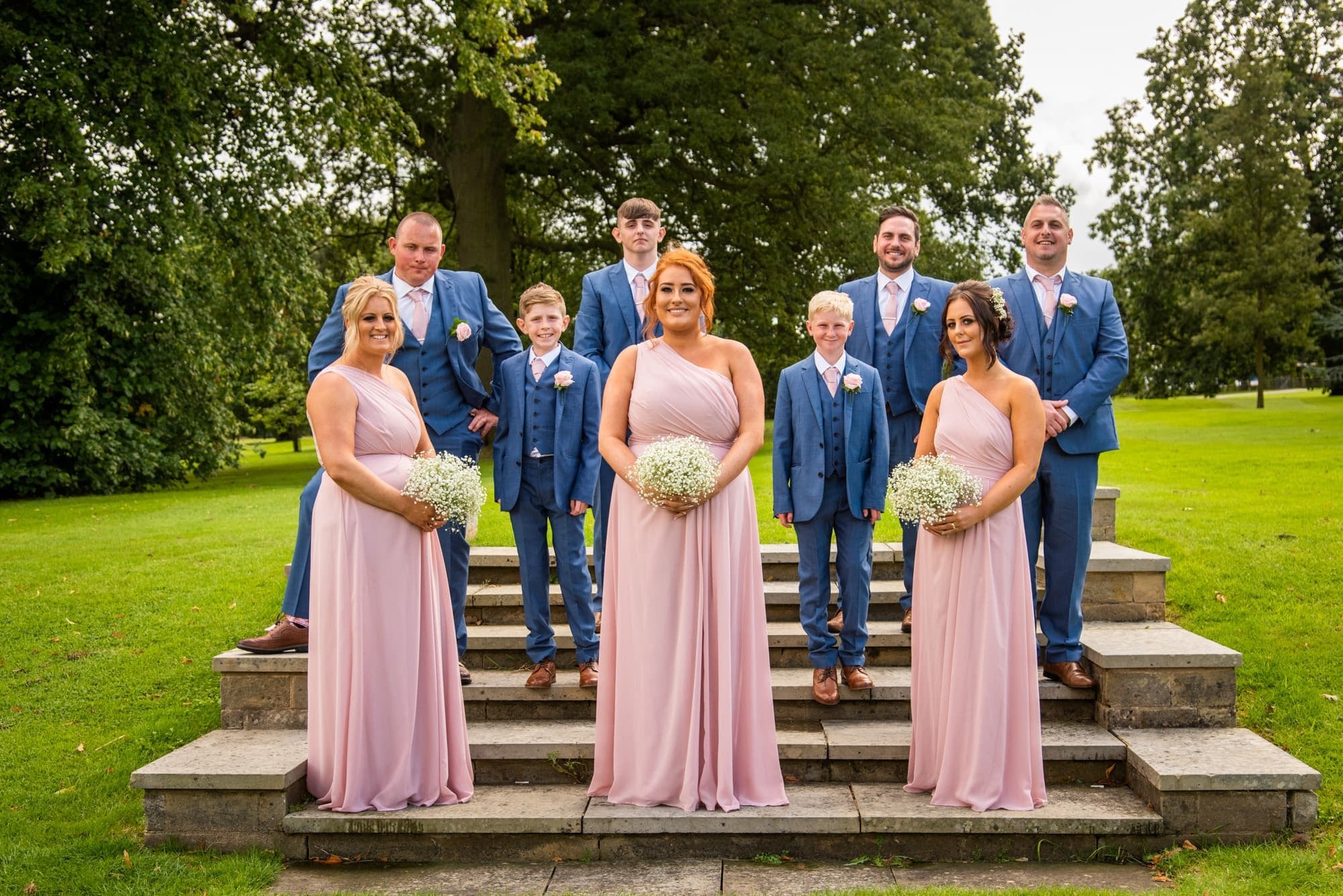 Light Pink Swatches | Pale Pink Tie Samples | Pin Ties For Wedding ...