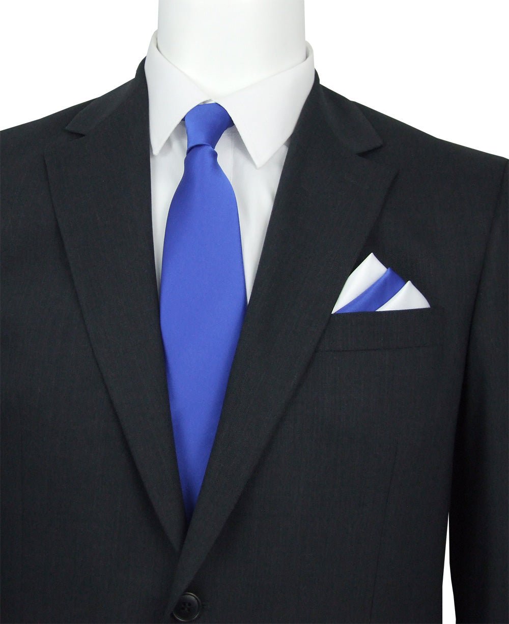 Royal Blue Swatches | Electric Blue Wedding Tie | Royal Blue Groom Tie ...