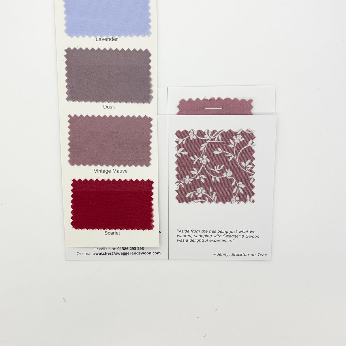 Azazie - Vintage Mauve Swatch Matches – Swagger & Swoon