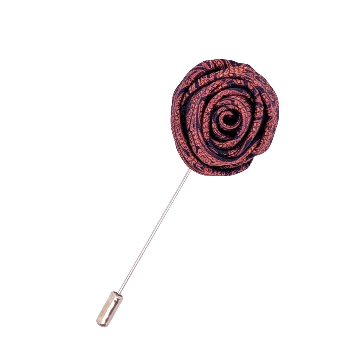 Sunset Lace Paisley Wedding Lapel Pin – Fabric Boutonniere – Swagger ...